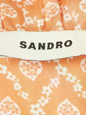 Sandro Suzen Ruffled Mini Dress