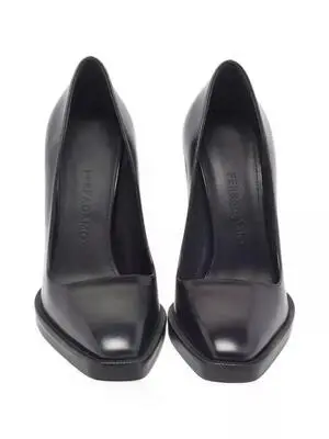 FERRAGAMO Anser Leather Pumps