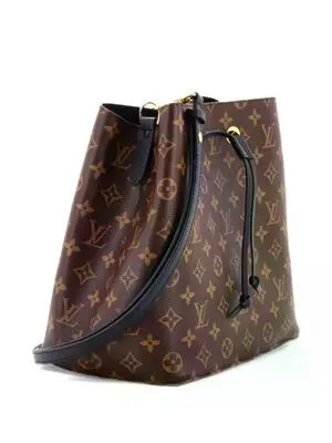 LOUIS VUITTON Neonoe Handbag Monogram Canvas With Leather Mm Bucket Bag