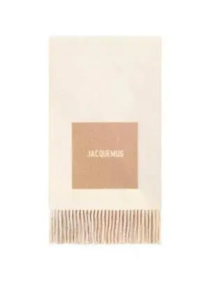 Jacquemus The Rond Carré Scarf - Neutrals