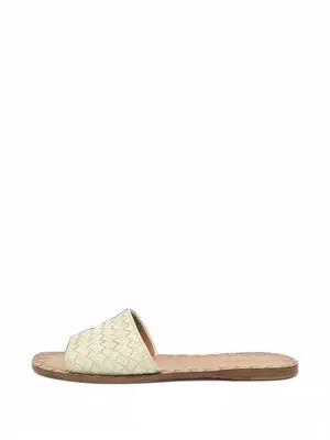 Bottega Veneta Ravello Intrecciato Slide Sandals