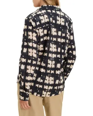 NIC+ZOE Shibori Cotton Shirt