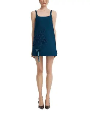 LEO LIN Mila Applique Mini Dress
