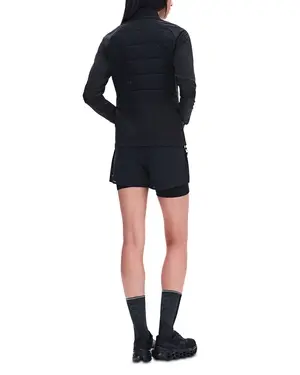 On Weather Hybrid Mock Neck Thumb Hole Cuff Jacket
