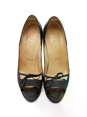 CHRISTIAN LOUBOUTIN Rosella Peep-toe Platform Pumps