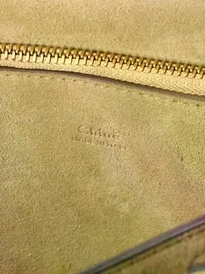 Chloé Faye Leather Medium Shoulder Bag - Brown