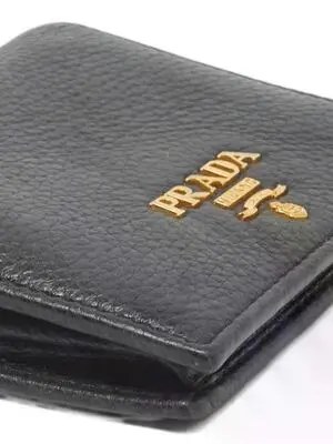 Prada Logo Bifold Wallet