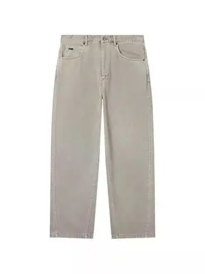 Emporio Armani Denim Capsule Collection J80 Buggy Twist-fit Jeans In Twill - Neutrals