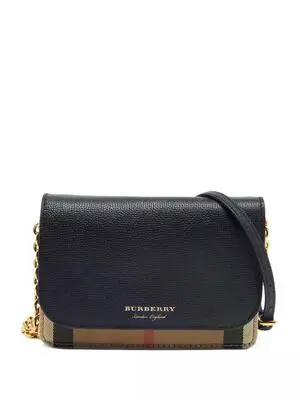 Burberry Hampshire Checked Cross Body Bag