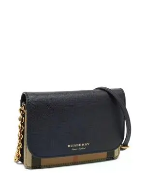 Burberry Hampshire Checked Cross Body Bag