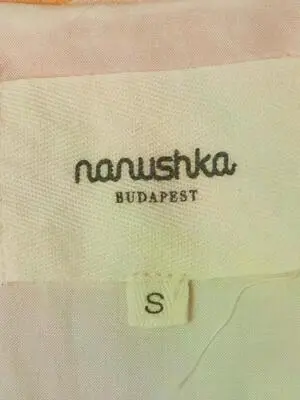 Nanushka Striped Silk Tank Top