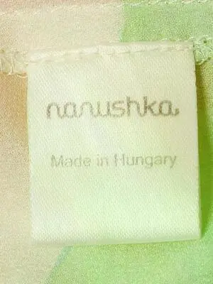 Nanushka Striped Silk Tank Top