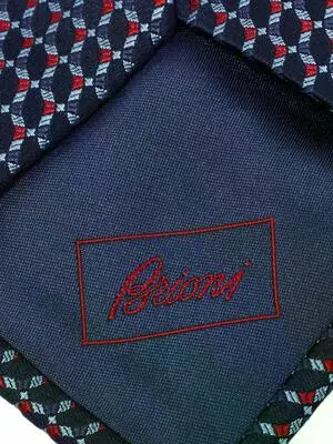 Hermès Geometric-pattern Silk Tie