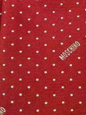 Moschino Silk Pointed-tip Tie