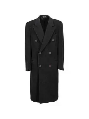 Giorgio Armani Double-breasted Peak-lapels Coat
