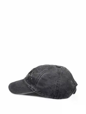 GOLDEN GOOSE Logo-patch Distressed Baseball Cap