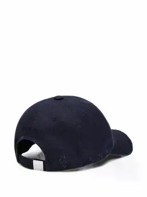 We11Done Distressed Teddy-bear Baseball Cap