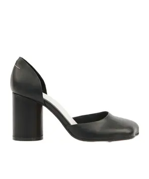 MAISON MARGIELA Court Asymmetric Toe Pumps - Black