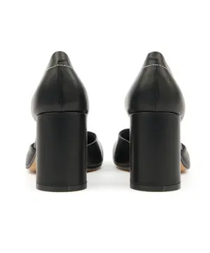 MAISON MARGIELA Court Asymmetric Toe Pumps - Black