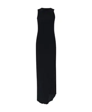 MAISON MARGIELA Asymmetric Draped Knitted Dress