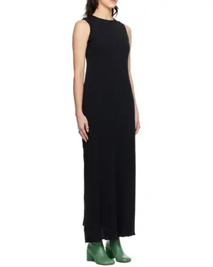 MAISON MARGIELA Asymmetric Draped Knitted Dress