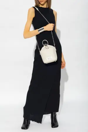 MAISON MARGIELA Asymmetric Draped Knitted Dress