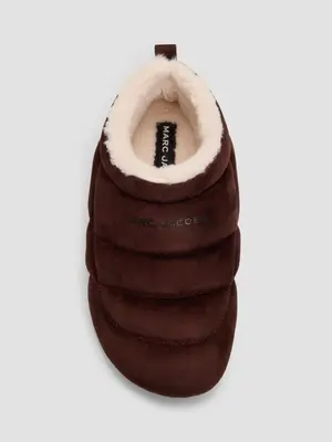 Marc Jacobs The Aspen Suede Low-top Winter Boots - Cement