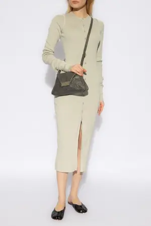 MAISON MARGIELA Long-sleeved Dress - Gray