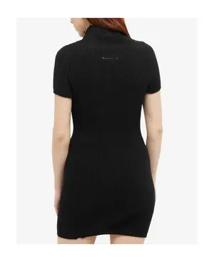 MAISON MARGIELA Cut-out Ribbed Minidress