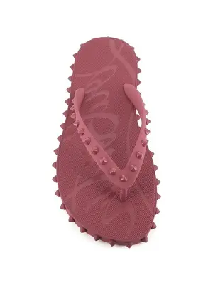 CHRISTIAN LOUBOUTIN The Stapled Decorative Flip-flops