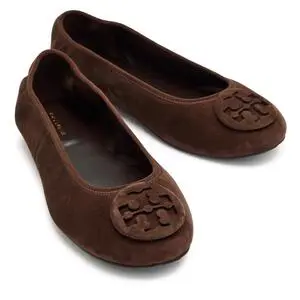 Tory Burch Lightweight Foldable Ballet Flats - Black
