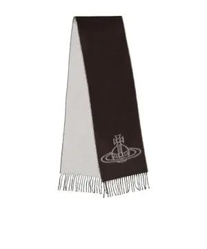 VIVIENNE WESTWOOD Double-sided Fringe Scarf