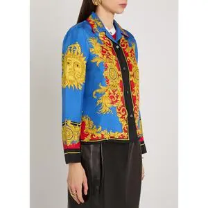 Versace Simple Silk Shirt