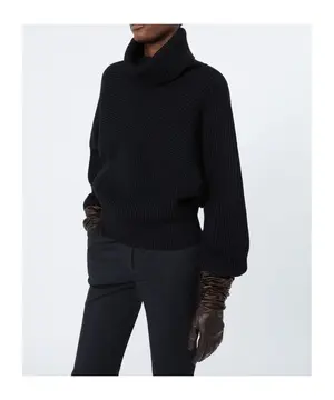 Sportmax Spscinto Ribbed High Neck Sweater