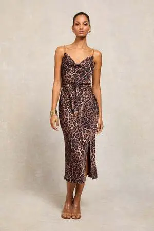 Holland Cooper Aurora Satin Dress