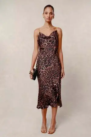 Holland Cooper Aurora Satin Dress