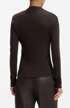 BOSS Edonya Hardware Detail Long Sleeve Top