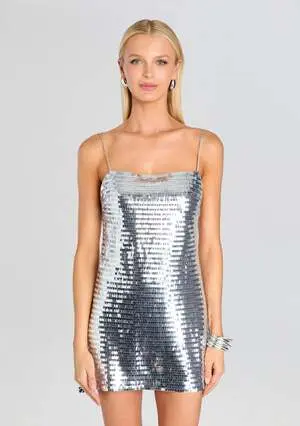 Retrofete Lavender Sequin Dress