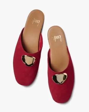 Beek Blackbird Bling Suede Mule