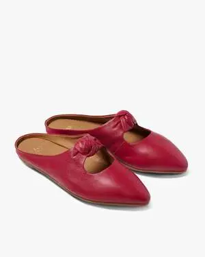 Beek Noddy Leather Ballet Mule