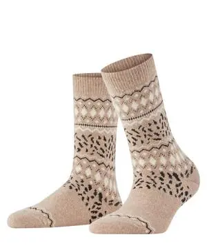 Falke Cosy Wool Special Edition Socks - Beige