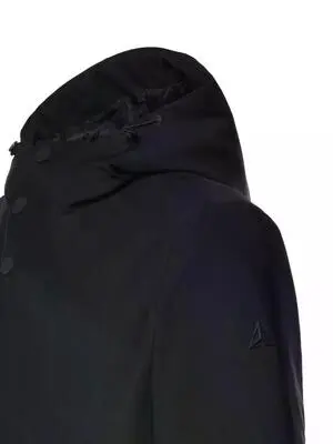 HESKIMO Hooded Button-fastening Coat