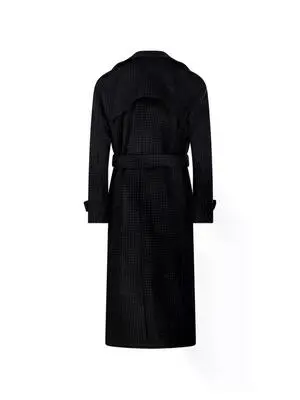 Tagliatore Houndstooth-pattern Double-breasted Coat