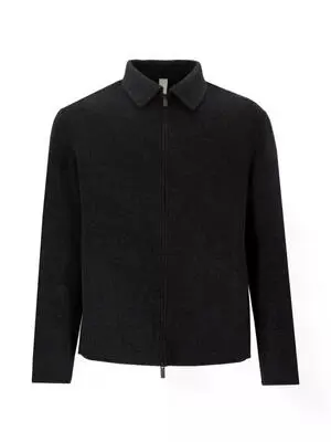 HEVO Verdemare Zip-up Wool Jacket - Grey
