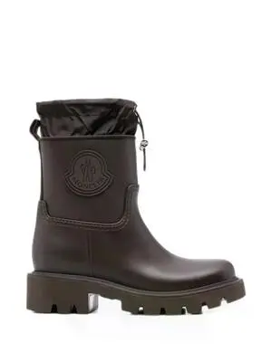 Moncler Kickstream Rain Boots - Brown
