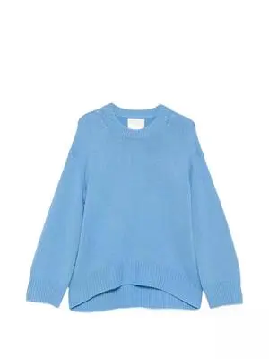LISA YANG Ribbed-knit Crew-neck Sweater