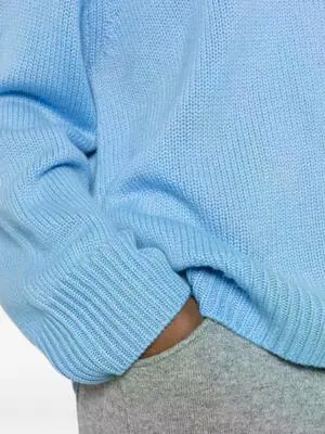 LISA YANG Ribbed-knit Crew-neck Sweater