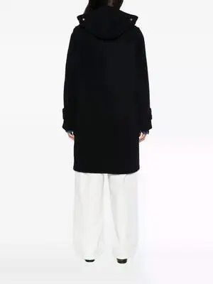 Gloverall Montgomery Hooded Duffle Coat - Blue