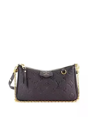 LOUIS VUITTON Easy Pouch On Strap Monogram Empreinte Leather Shoulder Bag