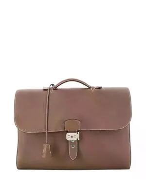 Hermès Sac A Depeches Bag Togo 41 Business Bag - Grey